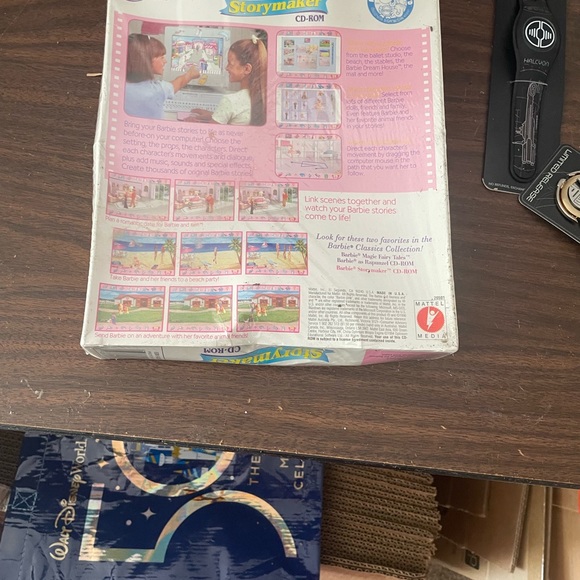 Barbie | Video Games & Consoles | Barbie Mattel 994 Story Maker Windows ...